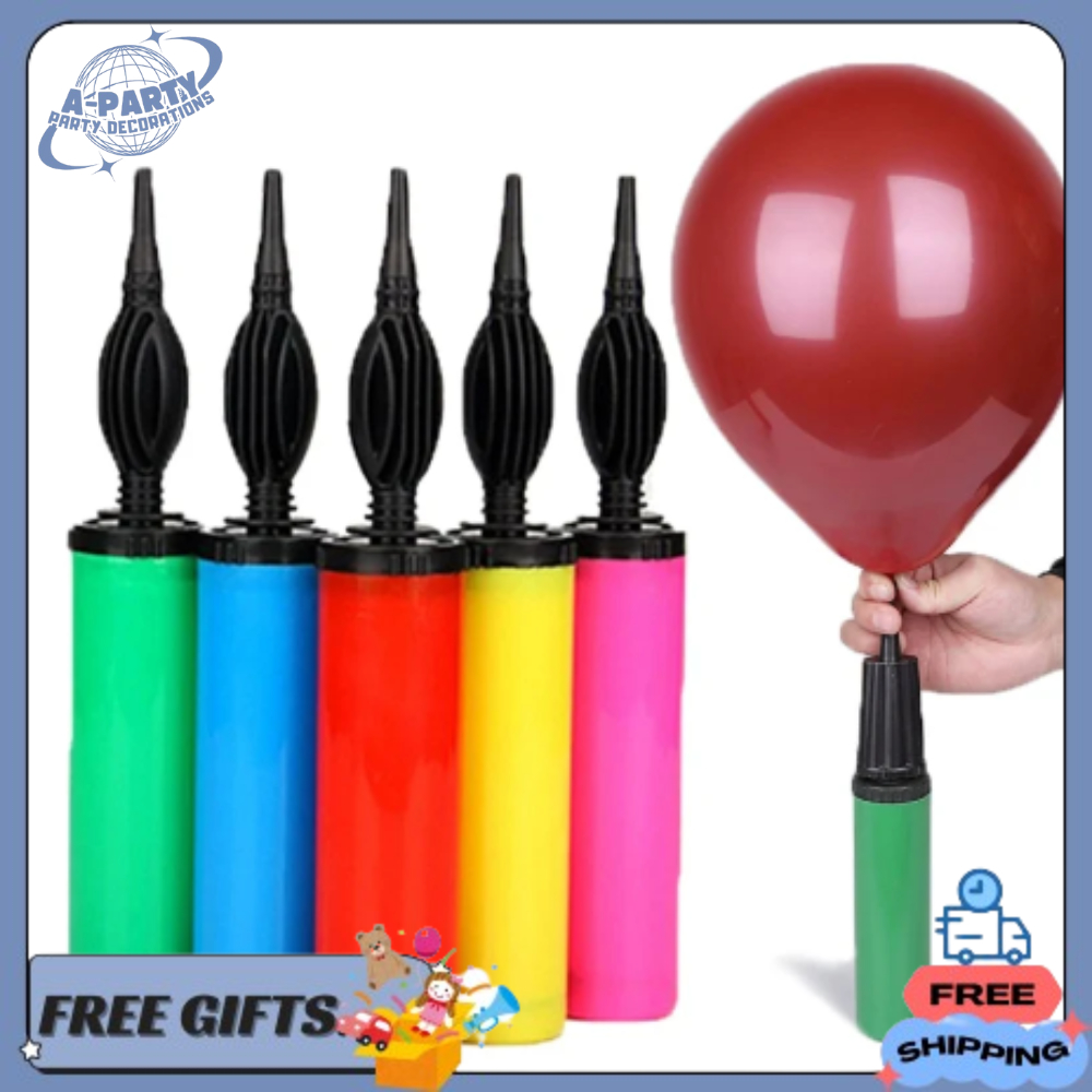 Jual Pompa Balon Tangan Manual Warna-warni dan Serbaguna | Shopee Indonesia