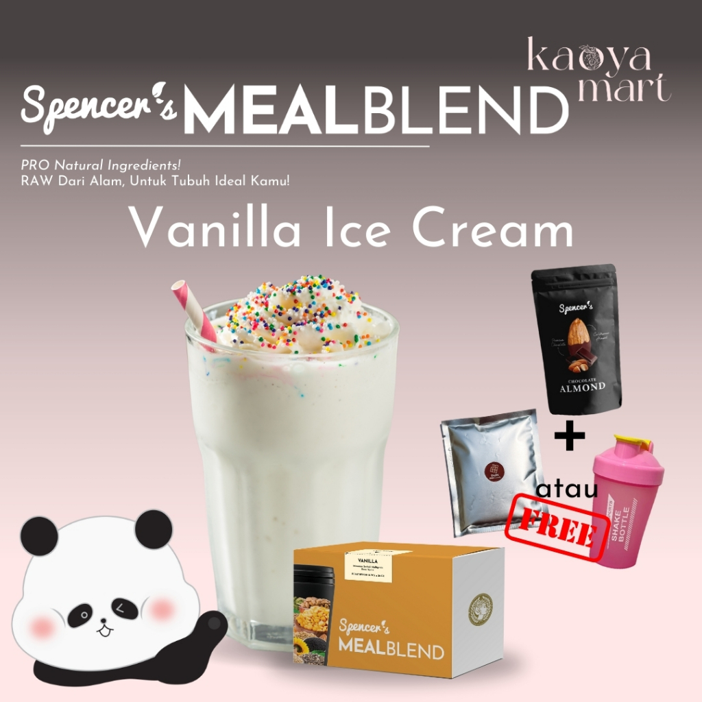 Jual Spencer's Mealblend Multigrain Vanilla Ice Cream - Meal ...