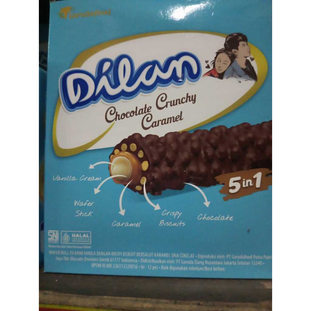 Jual Dilan Cokelat Crunchy Caramel | Shopee Indonesia