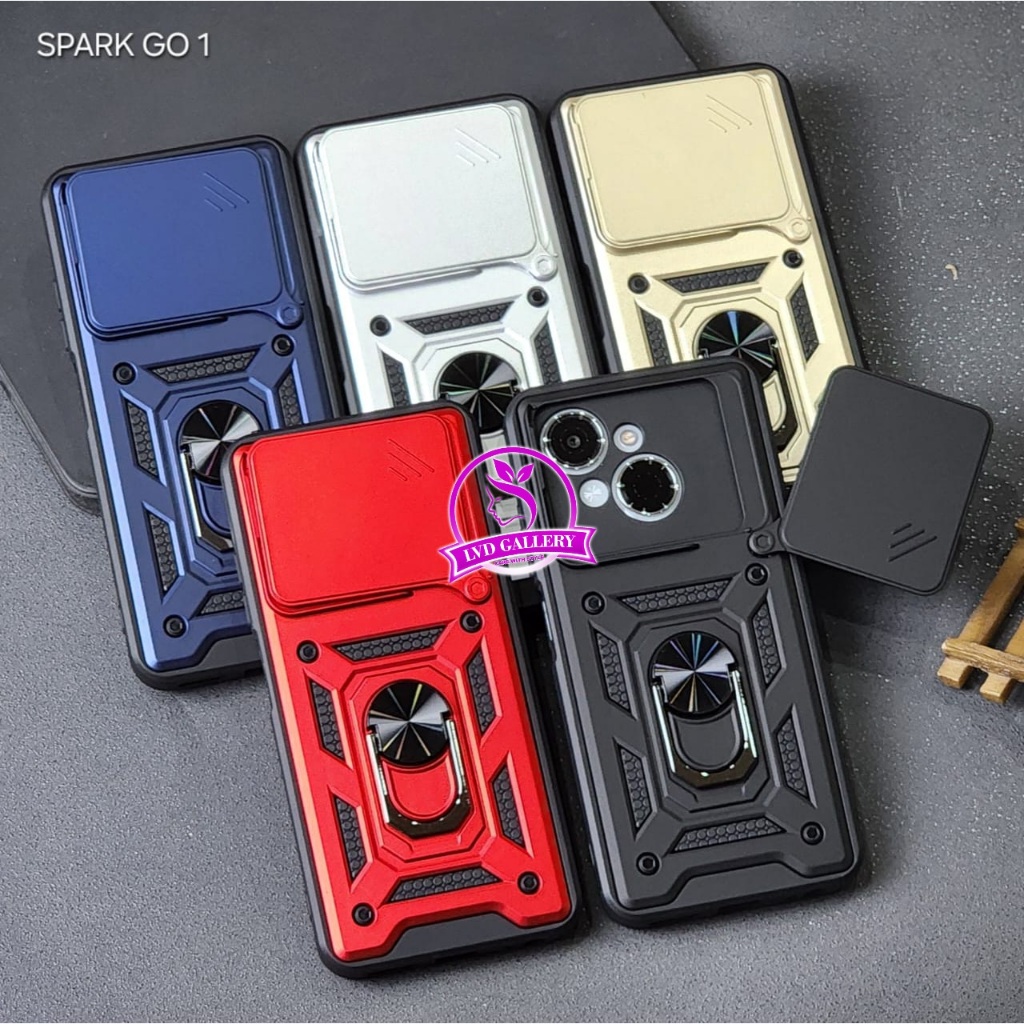 Jual Tecno Spark GO 1 Transformer Slide 2 in 1 HardCase Robot Tecno ...