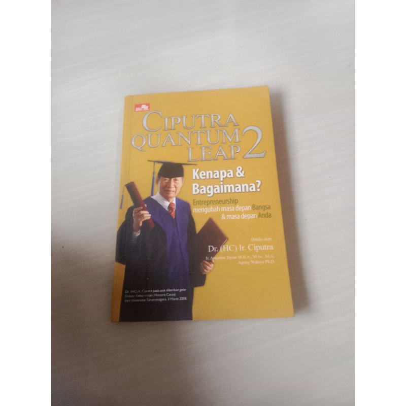 Jual Buku CIPUTRA QUANTUM LEAP 2 Oleh Dr Ir Ciputra | Shopee Indonesia