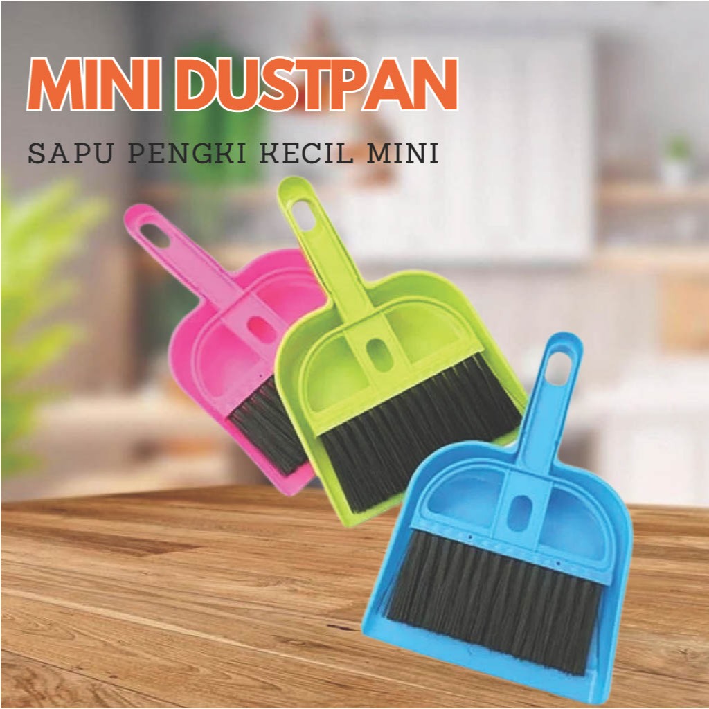 Jual MJ - SAPU PENGKI SET MINI - MINI DUSTPAN - SAPU PENGKI KECIL MINI ...