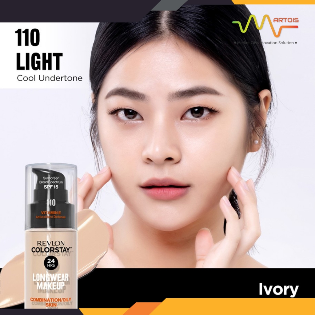 Jual Revlon ColorStay Liquid Foundation For Combination Oily Skin SPF ...