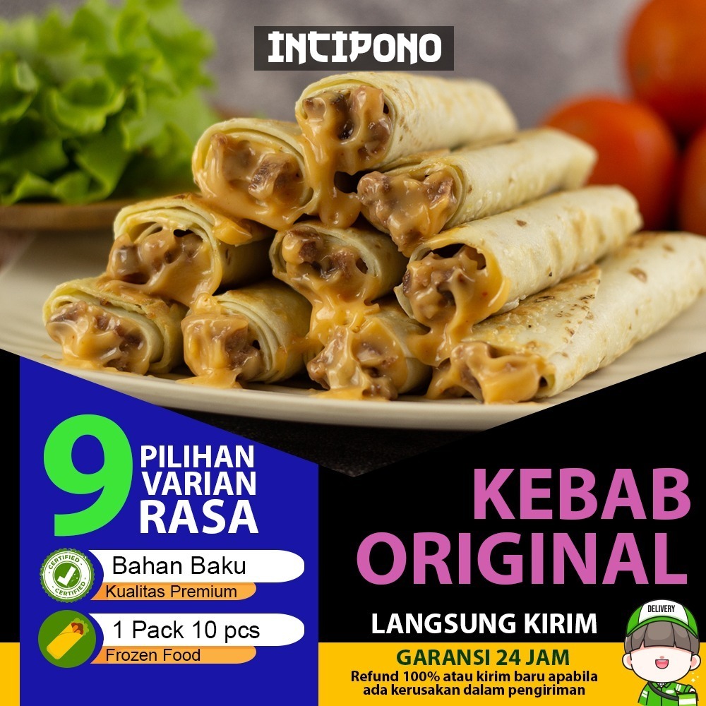 Jual Kebab Original Mini Frozen 1 Pack Isi 10 Pcs Kebab Daging Frozen ...