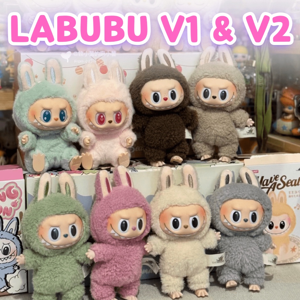 Jual Banyak Dipakai READY STOCK INSTAN Boneka POPMART Labubu V1 V2 ...