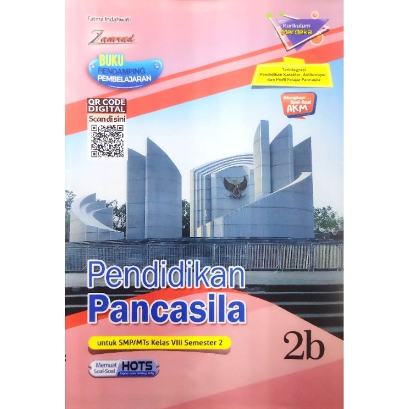 Jual LKS PKN/PENDIDIKAN PANCASILA SMP/MTS KELAS 8 SEMESTER 2 Kurikulum Merdeka l zamrud | Shopee ...