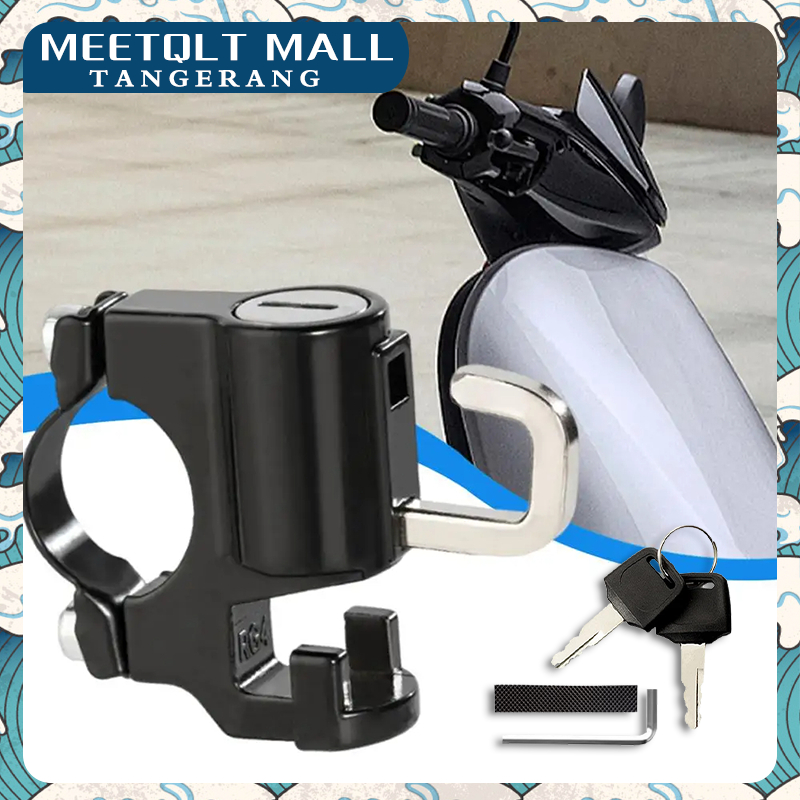 Jual Kunci Pengaman Helm Motor-Gembok Helm Motor Listrik Elektrik Anti ...