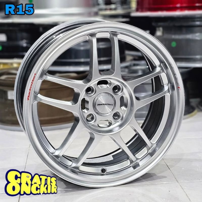 Jual velg mobil r15 RACING HART ET 42 velg racing ring 15 velg mobil ...