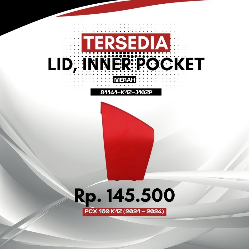 Jual Lid Inner Pocket Untuk motor PCX 160 K1Z (201-2024) | Shopee Indonesia