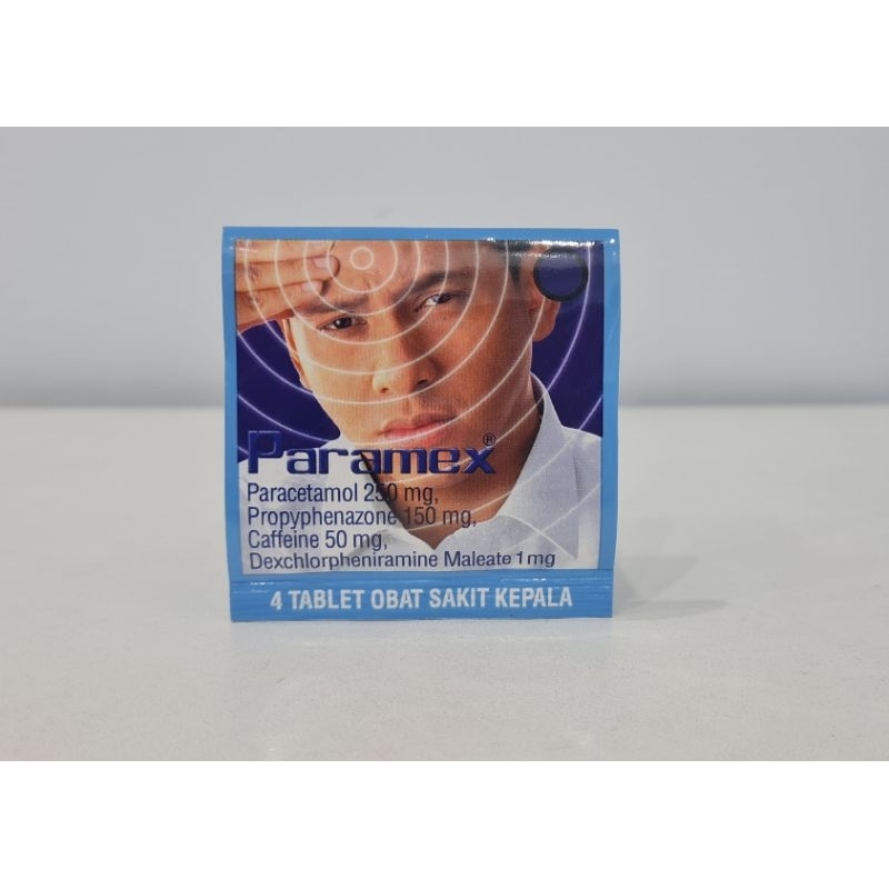 Jual PARAMEX TABLET 1 STRIP 4 TABLET | Shopee Indonesia