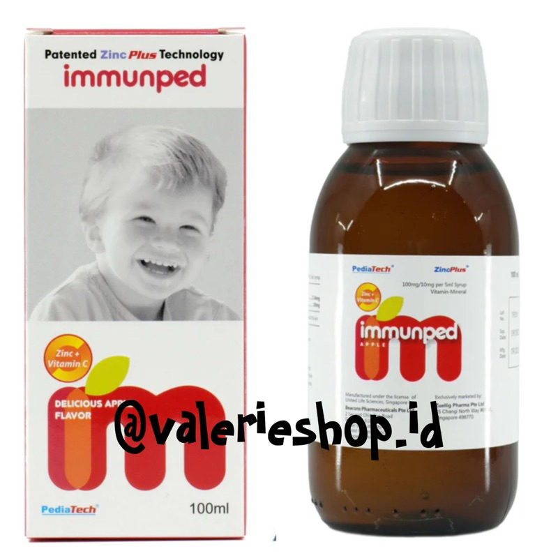 Jual Immunped SG 100 ml Vitamin C + Zinc | Shopee Indonesia