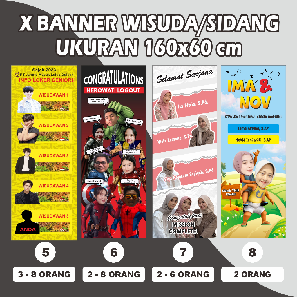 Jual Banner Sidang Skripsi Terlengkap & Harga Terbaru Juni 2026 ...