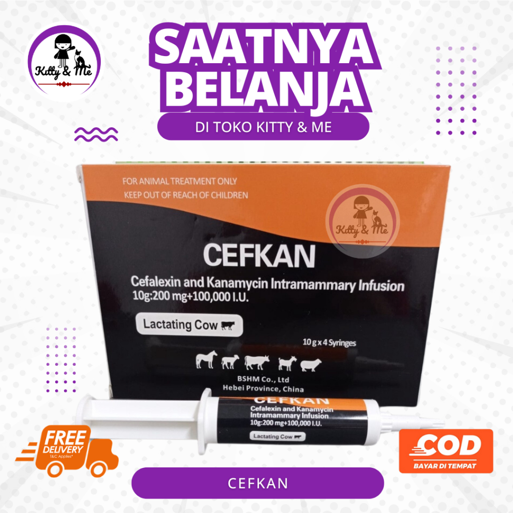 Jual CEFKAN 10 GRAM - Obat Mastitis Sapi dan Kambing Domba - Seperti ...