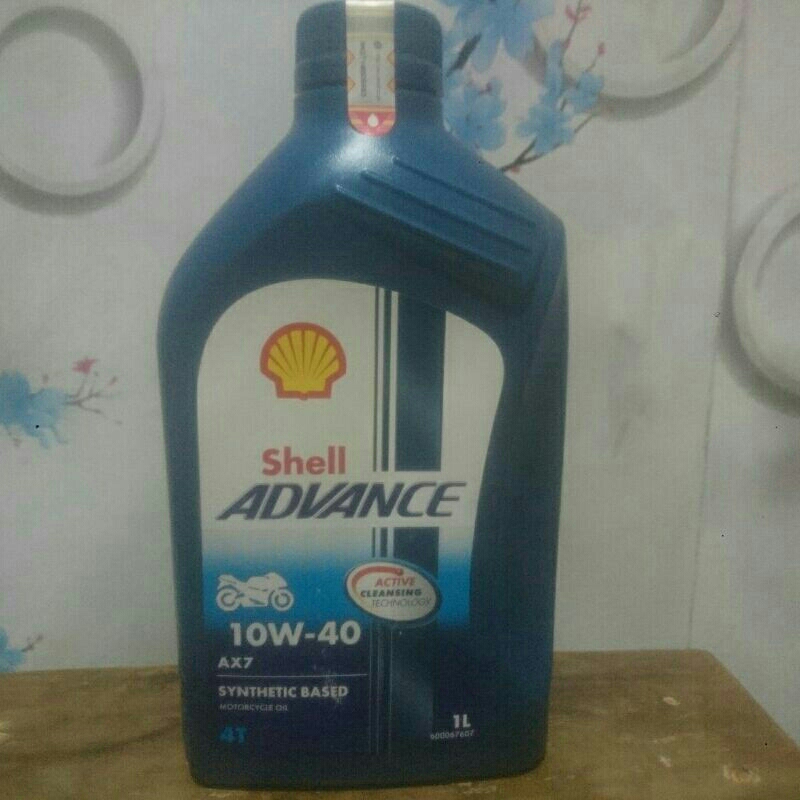 Jual Shell ax7 4T 10W-40 800 ml dan 1000 ml original | Shopee Indonesia