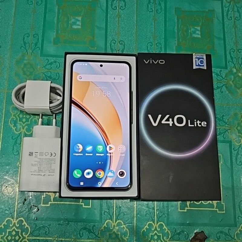 Jual second vivo V40 lite 4G 8/128 foto ada=barang ada | Shopee Indonesia