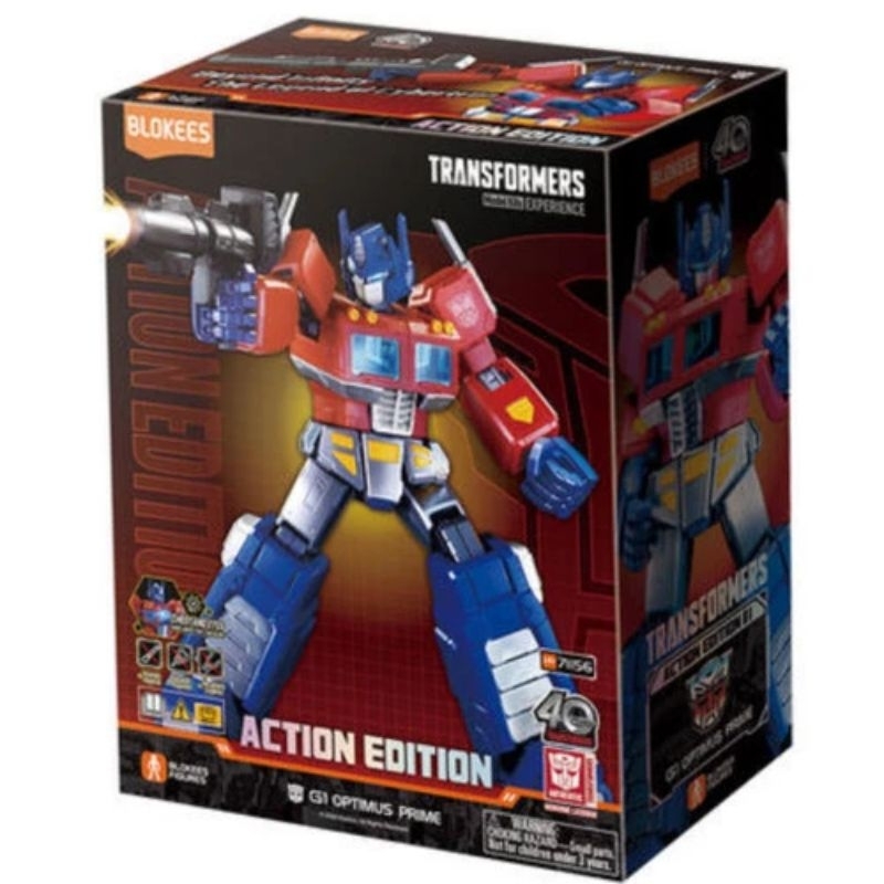 Jual Blokees Transformers Action Edition G1 Optimus Prime Model Kit ...