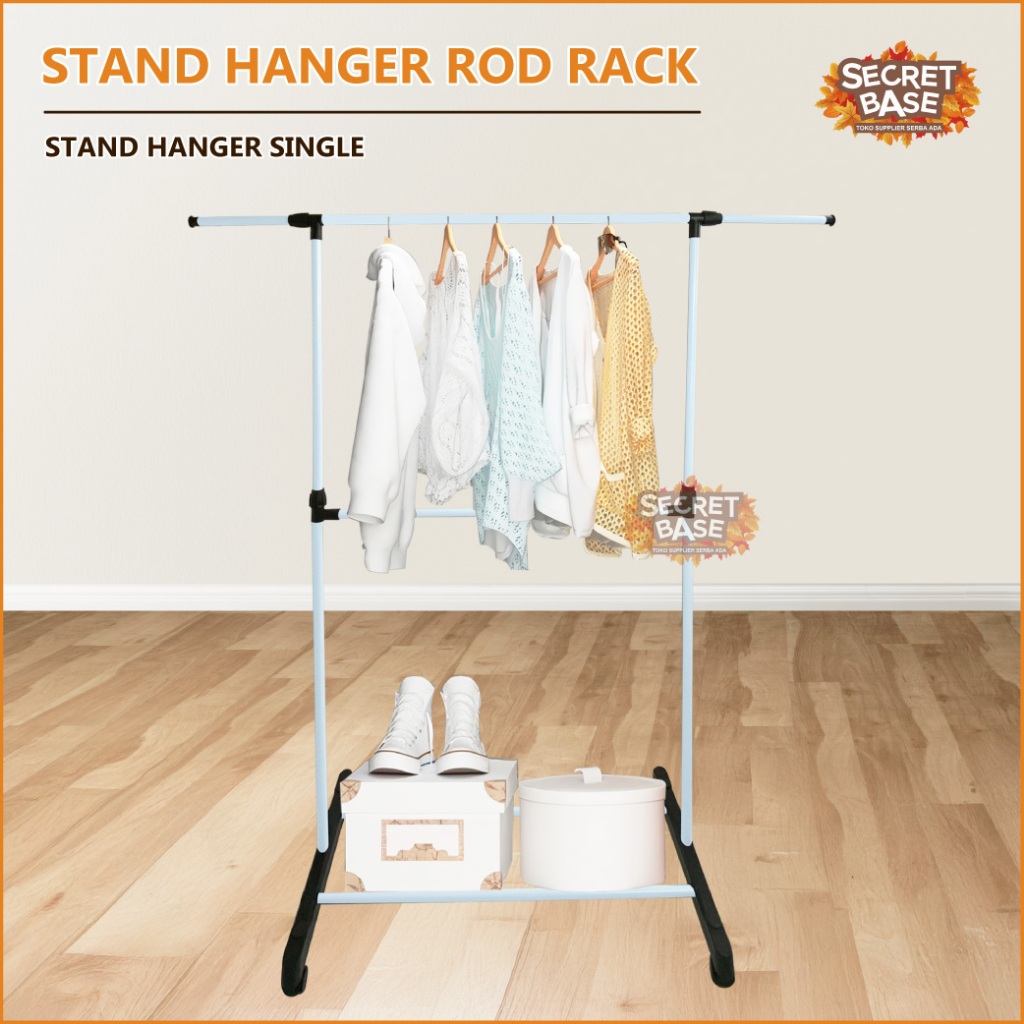Jual STAND HANGER ROD RACK - Roda / Rak Gantungan Baju / Rak Serbaguna ...