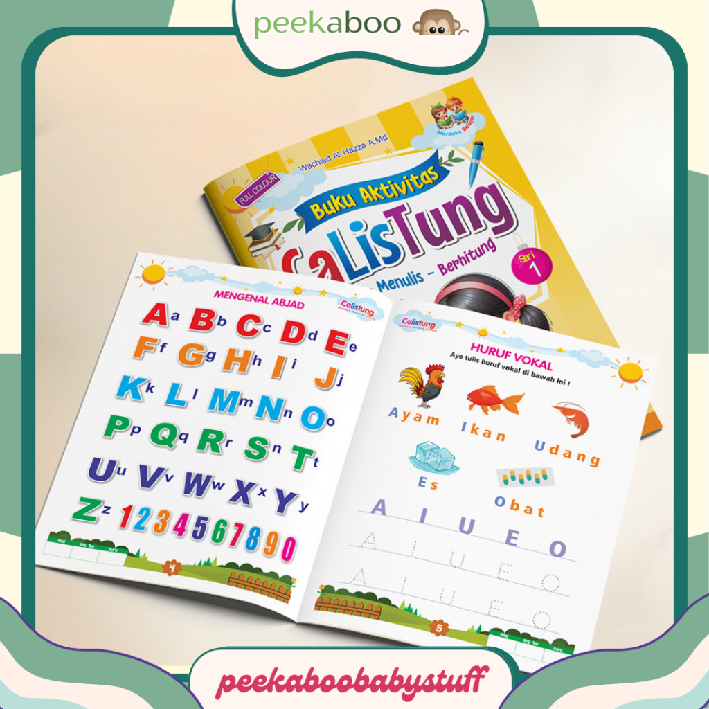 Jual BUKU PAUD ANAK PRA SD - CALISTUNG SERI 1 || BUKU AKTIVITAS ANAK ...