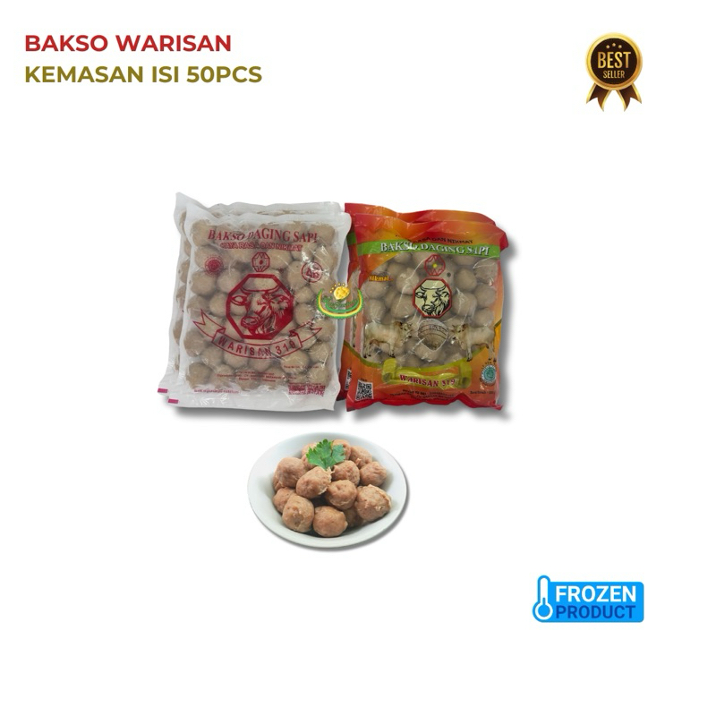 Jual Bakso Warisan - Kemasan isi 50 Pcs | Shopee Indonesia