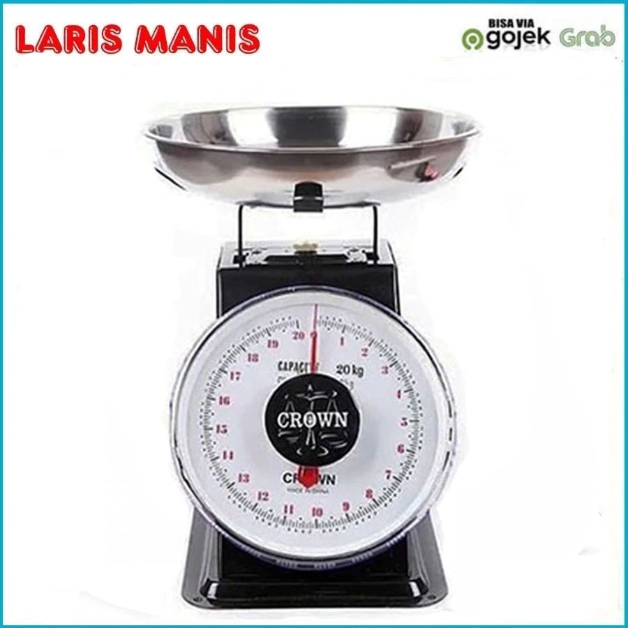 Jual Timbangan Buah Dagang Laundry Daging Analog Manual 5KG 10KG 15KG 20KG | Shopee Indonesia