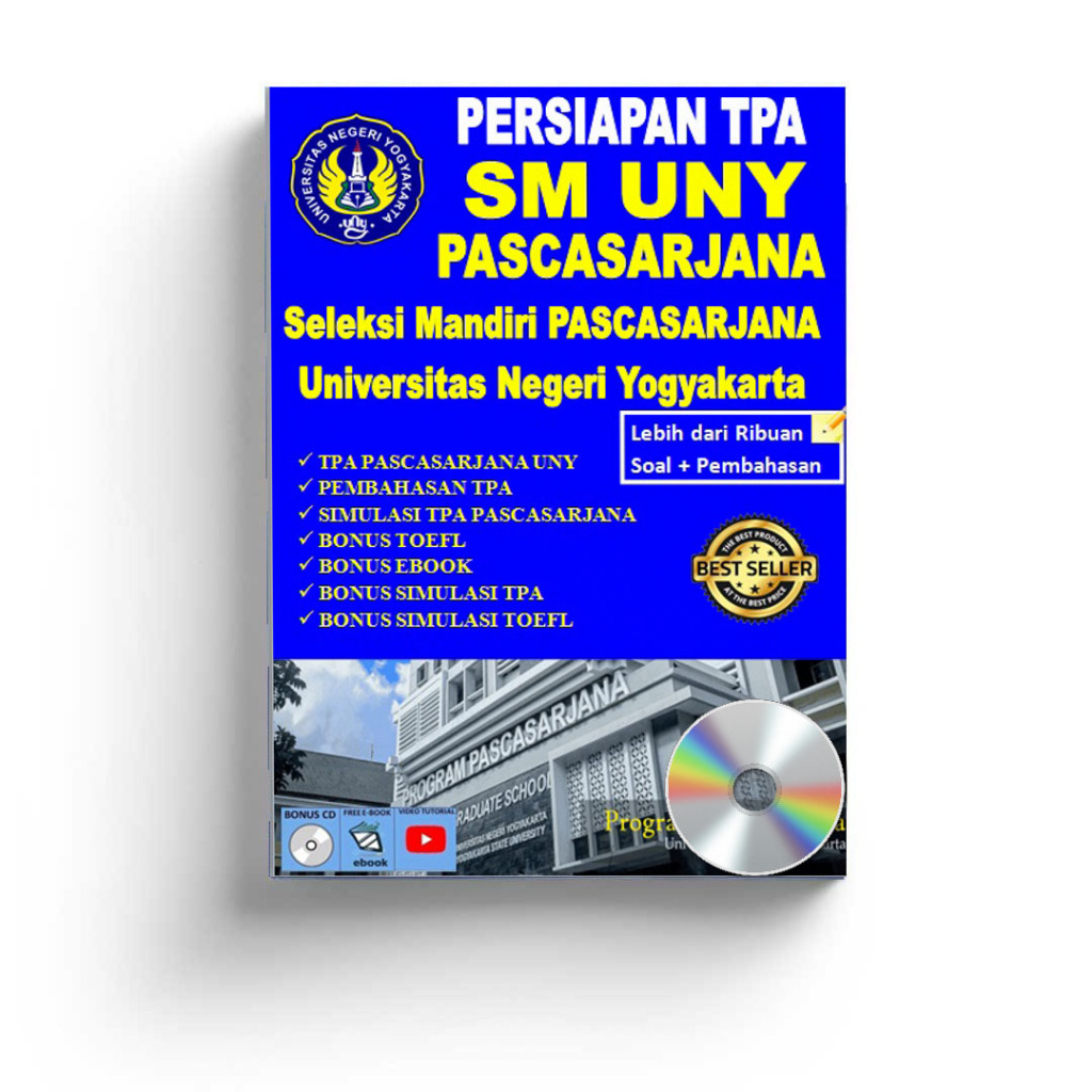 Jual BUKU PANDUAN PERSIAPAN SELEKSI UJIAN MANDIRI PASCASARJANA UNY ...