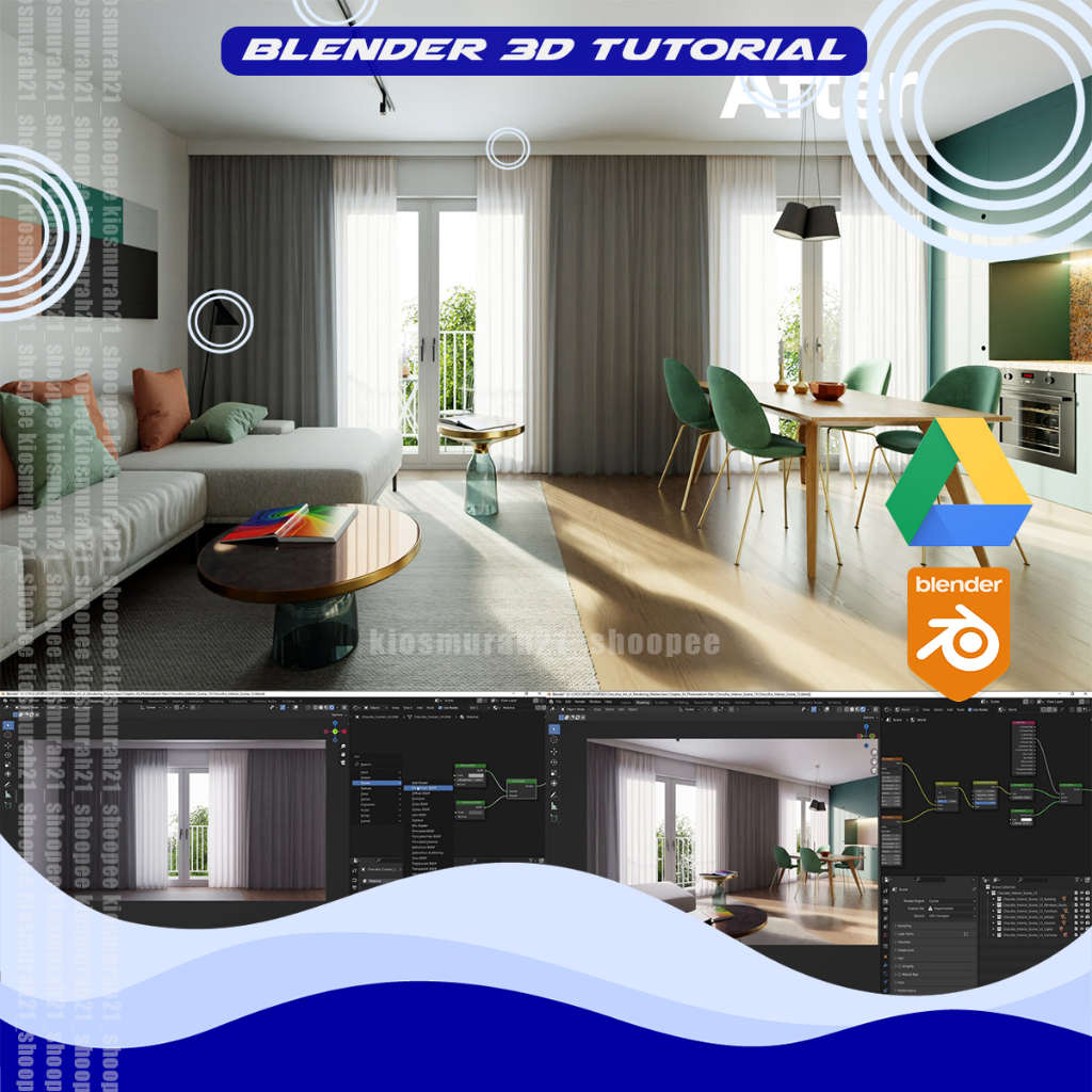 Jual Blender 3D Tutorial Chocofur The Art of Rendering Masterclass ...