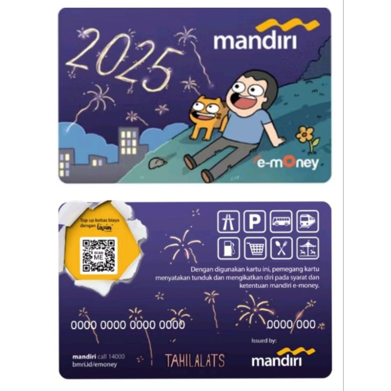 Jual E-money mandiri 2025 edisi tahilalats | Shopee Indonesia