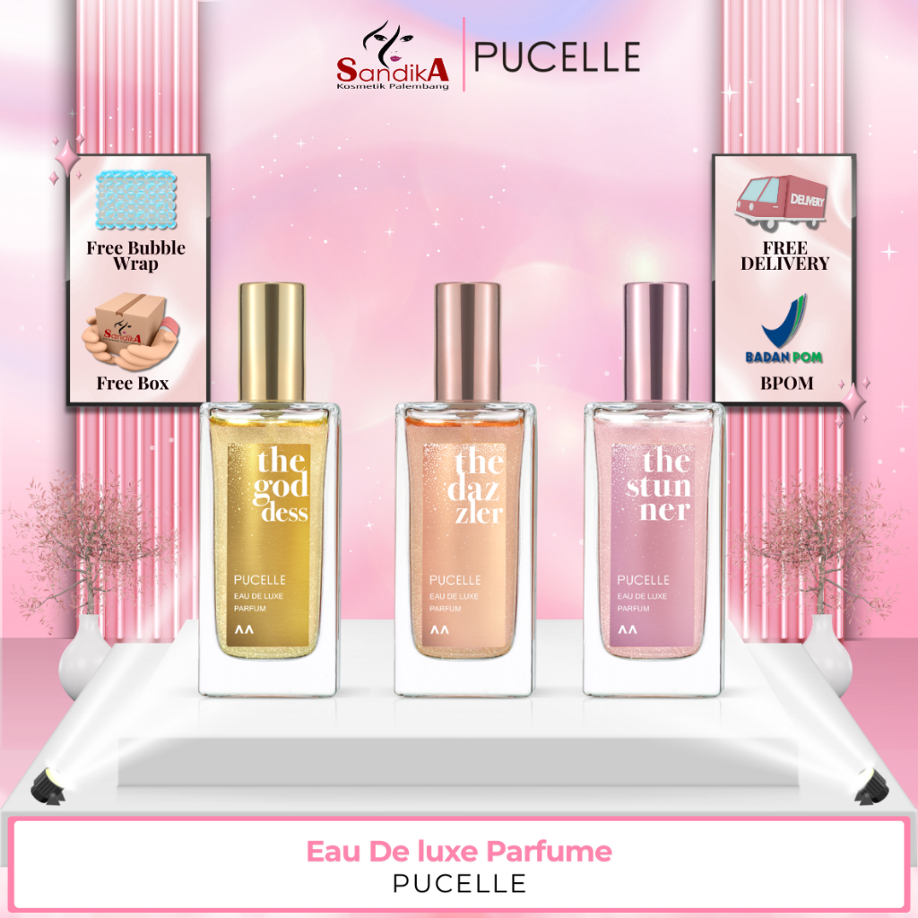Jual PUCELLE Eau De Luxe Parfum Series 50 mL | Shopee Indonesia