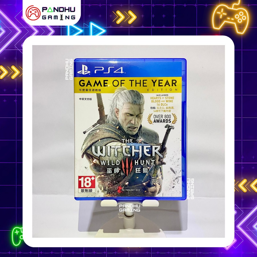 Jual The Witcher 3 GOTY Game of the Year PS4 PS5 Second Reg 3 + Bonus DLC | Shopee Indonesia