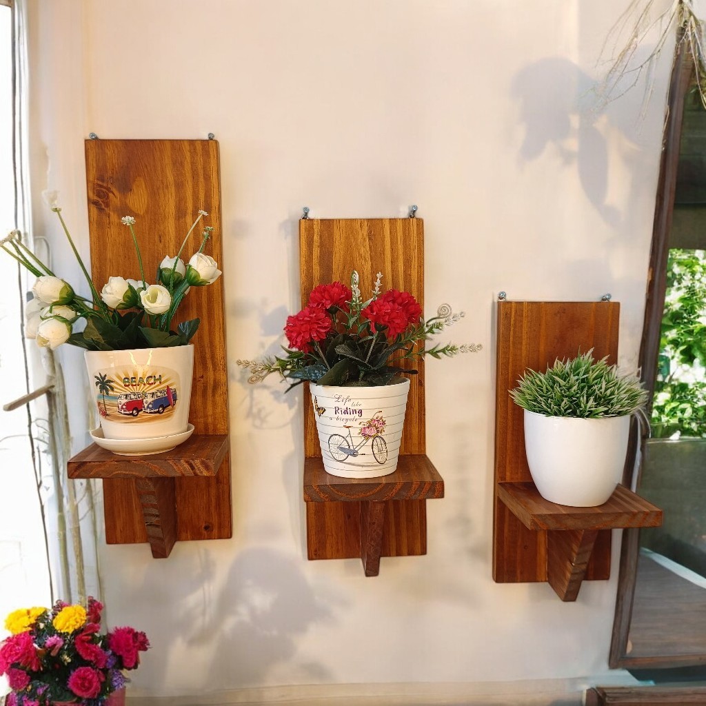 Jual Rak Bunga Gantung Dinding Hiasan Dinding Aesthetic Hiasan Dinding ...