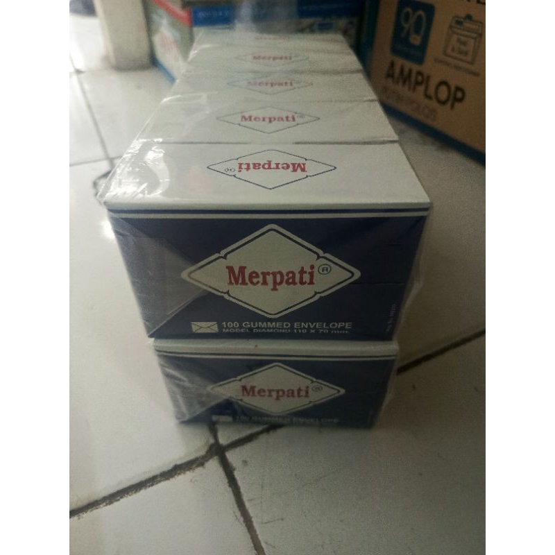 Jual amplop merpati ukuran 110 x 70 mm kecil 1 bal isi 5 pack | Shopee Indonesia