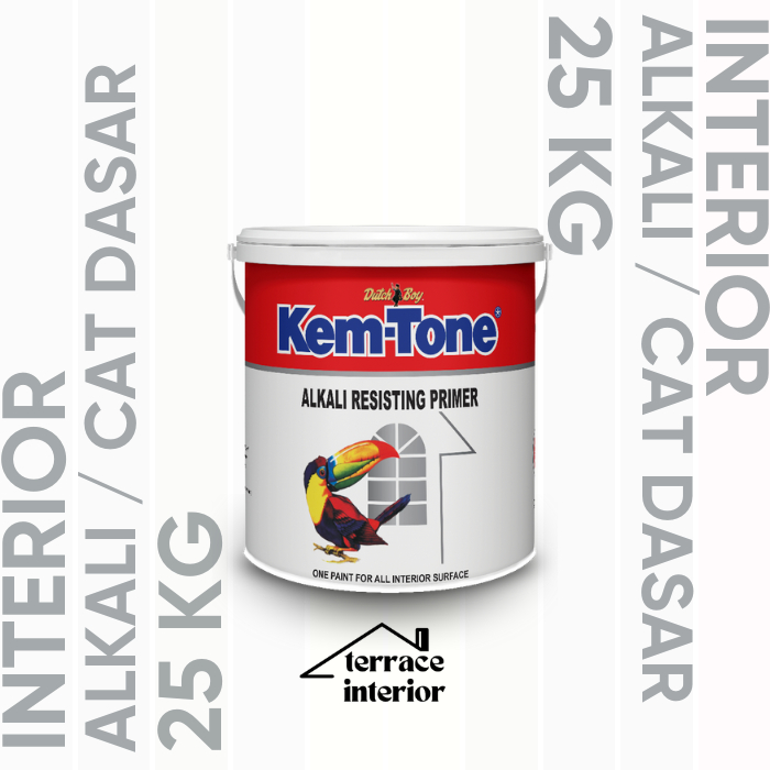 Jual Cat Dasar (Alkali) Kemtone Alkali Interior 25Kg | Shopee Indonesia