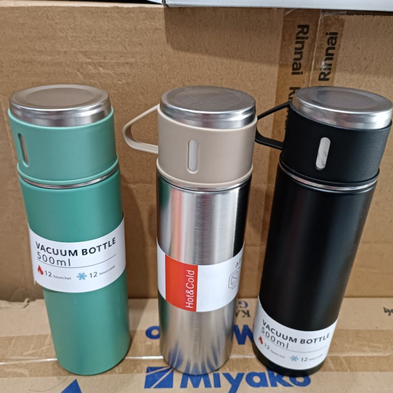 Jual TERMOS SULTAN 500 ML VACUUM BOTOL MINUM FLASK SET 500ML | Shopee ...