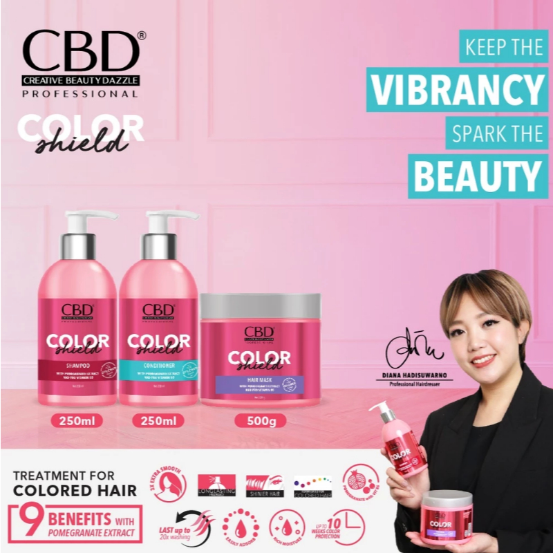 Jual Paket CBD Color Shield (Rambut Berwarna) | Shopee Indonesia