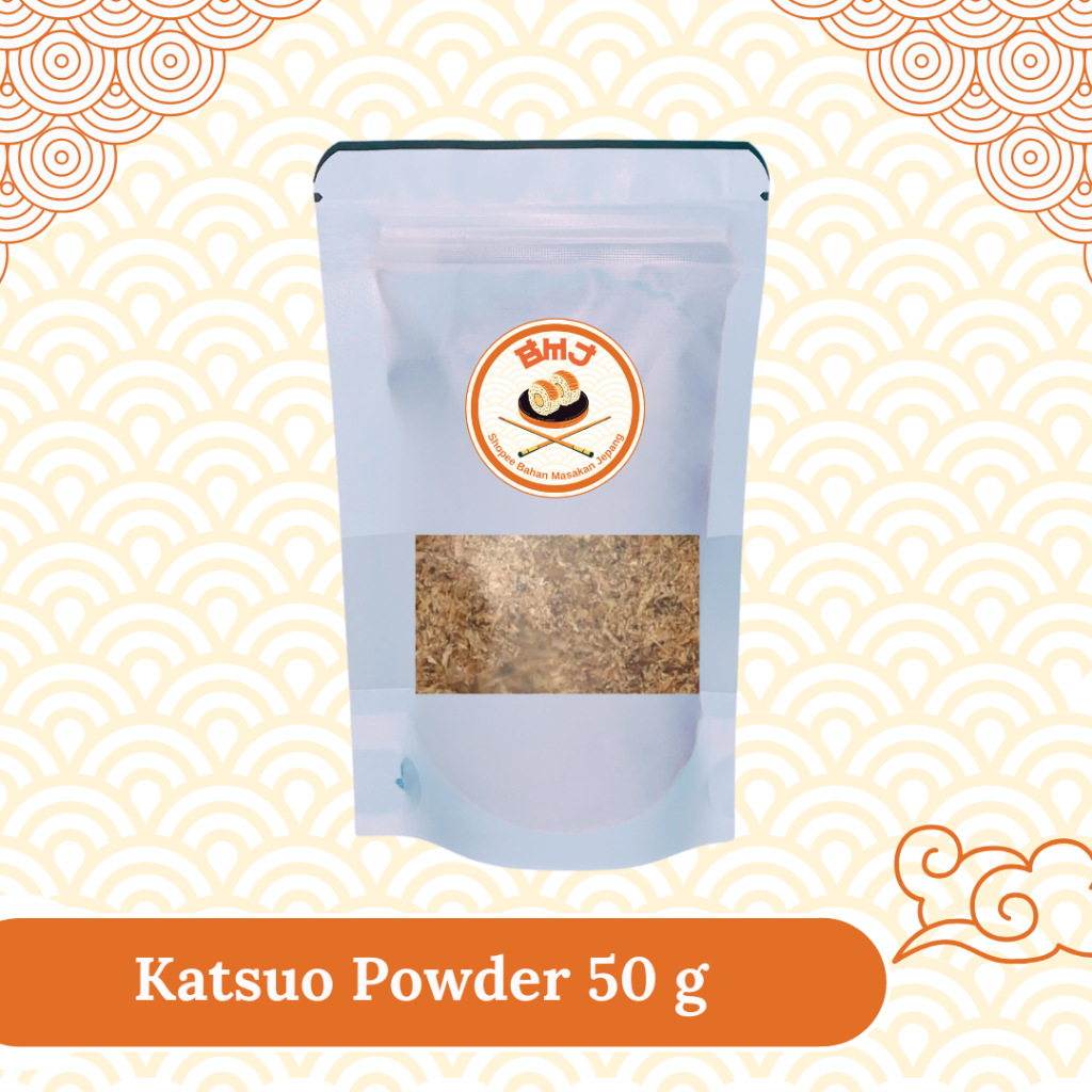 Jual KATSUO POWDER Bubuk Ikan 50 g Halal │ Serbuk Kasar Katsuobushi ...