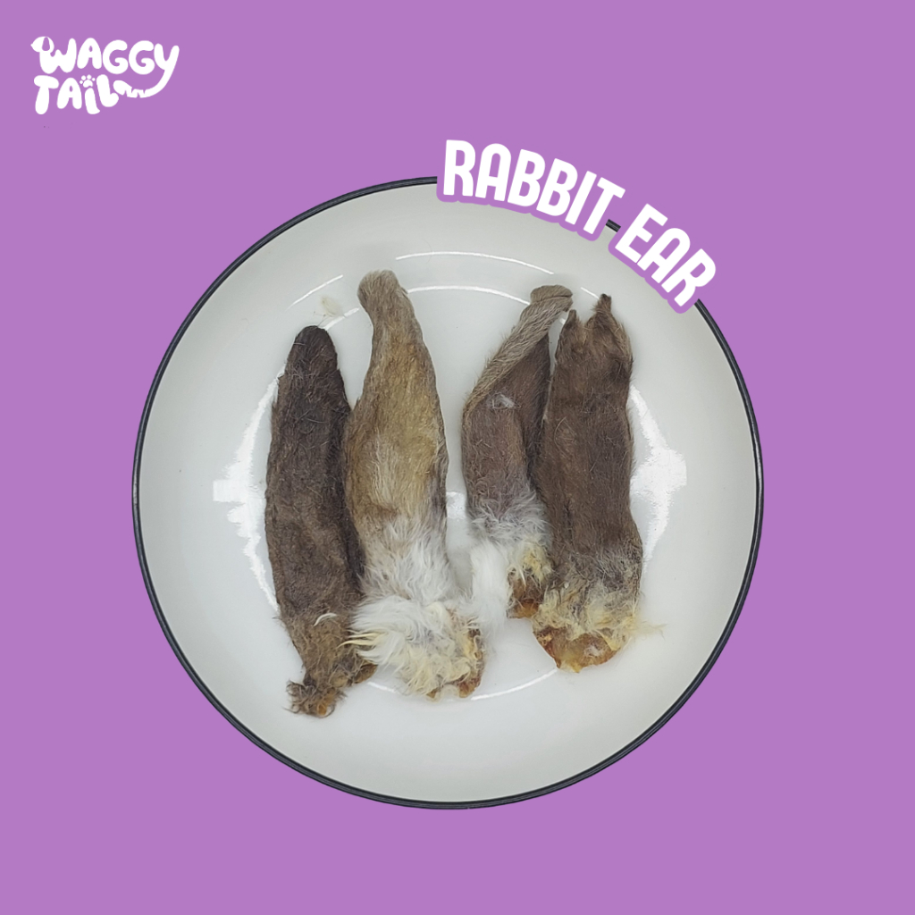Jual Rabbit ear Jerky Waggytail snack anjing | Shopee Indonesia