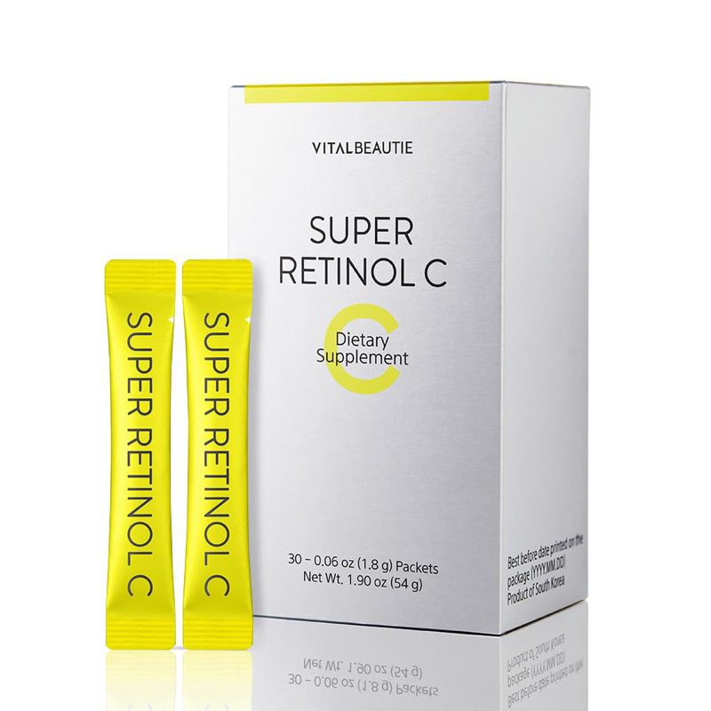 Jual Vital Beautie Super Retinol C Powder Vegan Ecer per 4 Sachet ...
