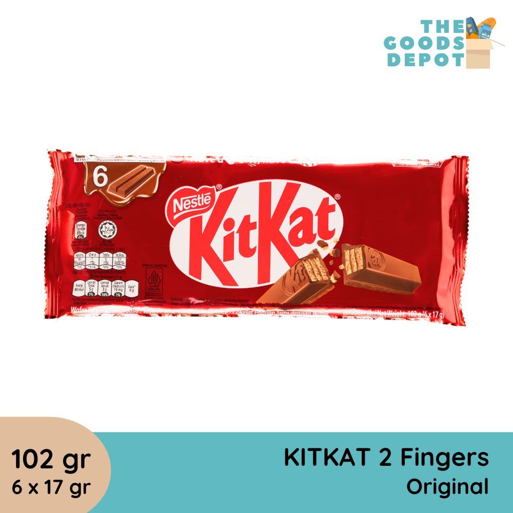 Jual KitKat 2 Fingers Original 102 g | Shopee Indonesia