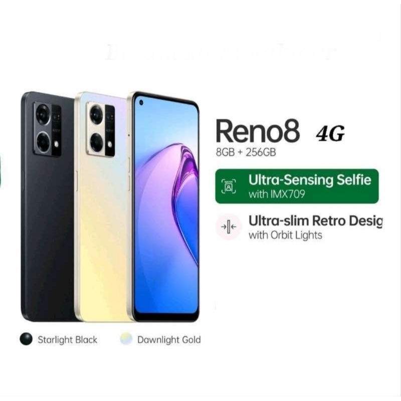 Jual OPPO RENO 8 4G 8/256GB - Garansi Resmi Indonesia | Shopee Indonesia
