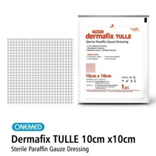 Jual Kasa Steril Dermafix Tulle 10x10cm OneMed / Sufratule Steril Box ...