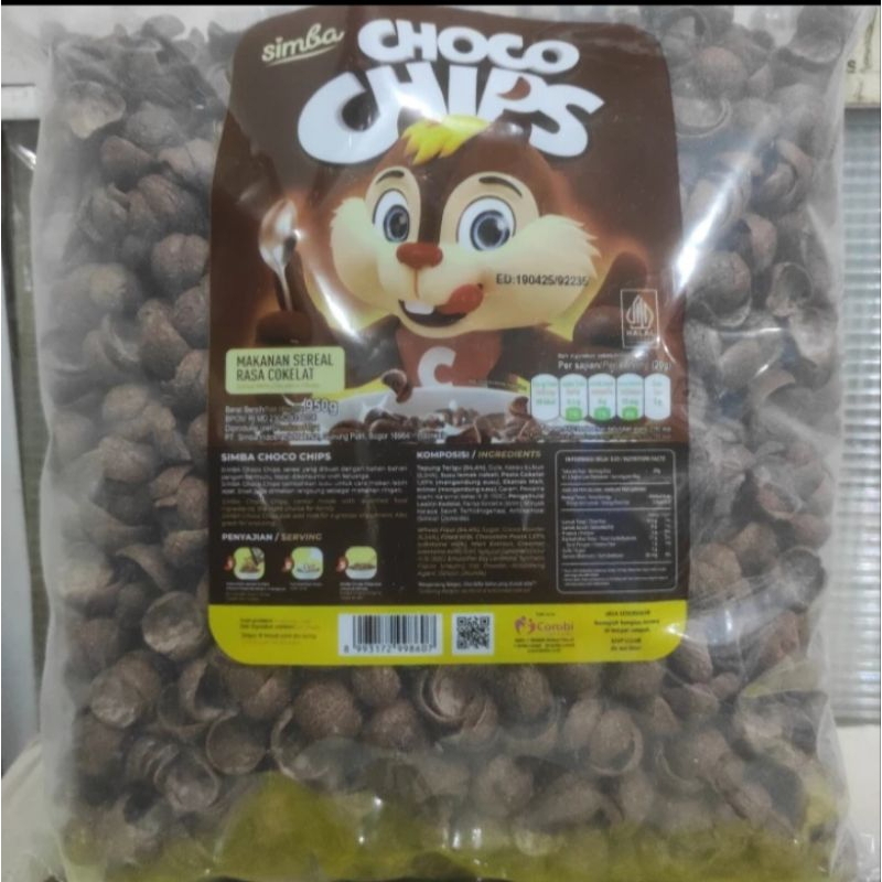 Jual Simba Choco Chips Rasa Cokelat 950gr Koko Krunch | Shopee Indonesia