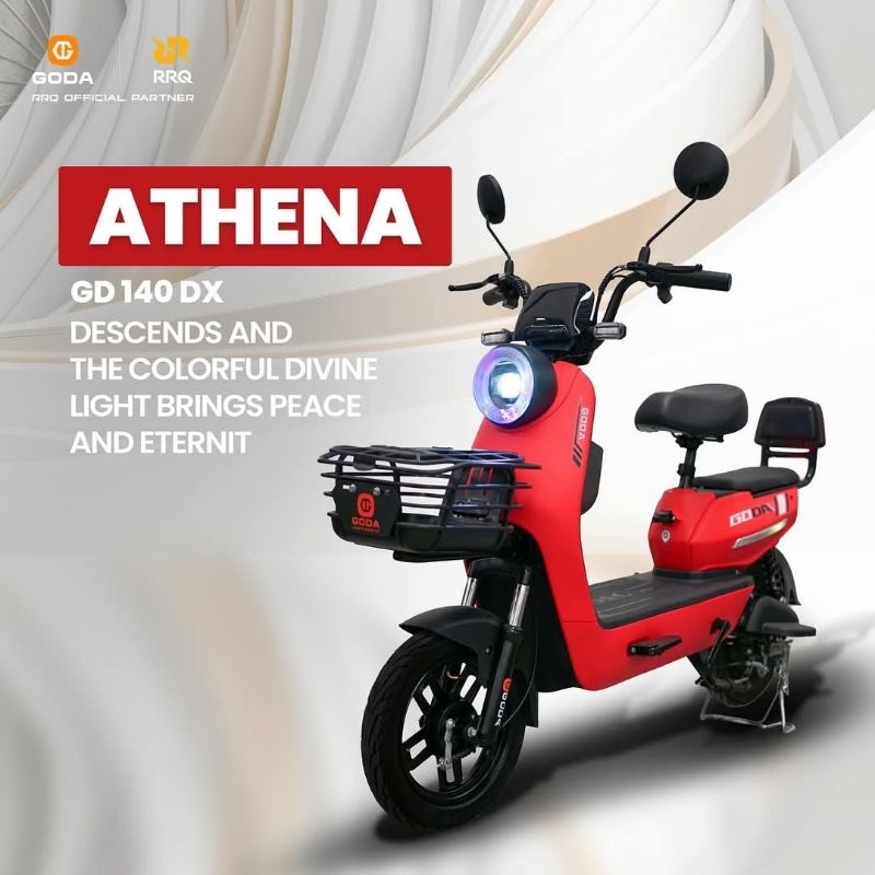 Jual E-BIKE / Sepeda listrik Merk Goda Goda 140DX ATHENA / Goda 140 ...