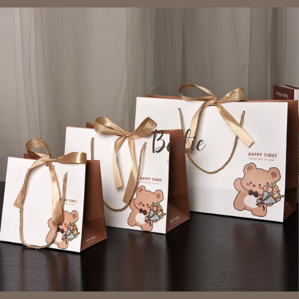 Jual Bestie Paper Bag Paperbag Tas Kantong Karton Kado Hampers Goodie ...