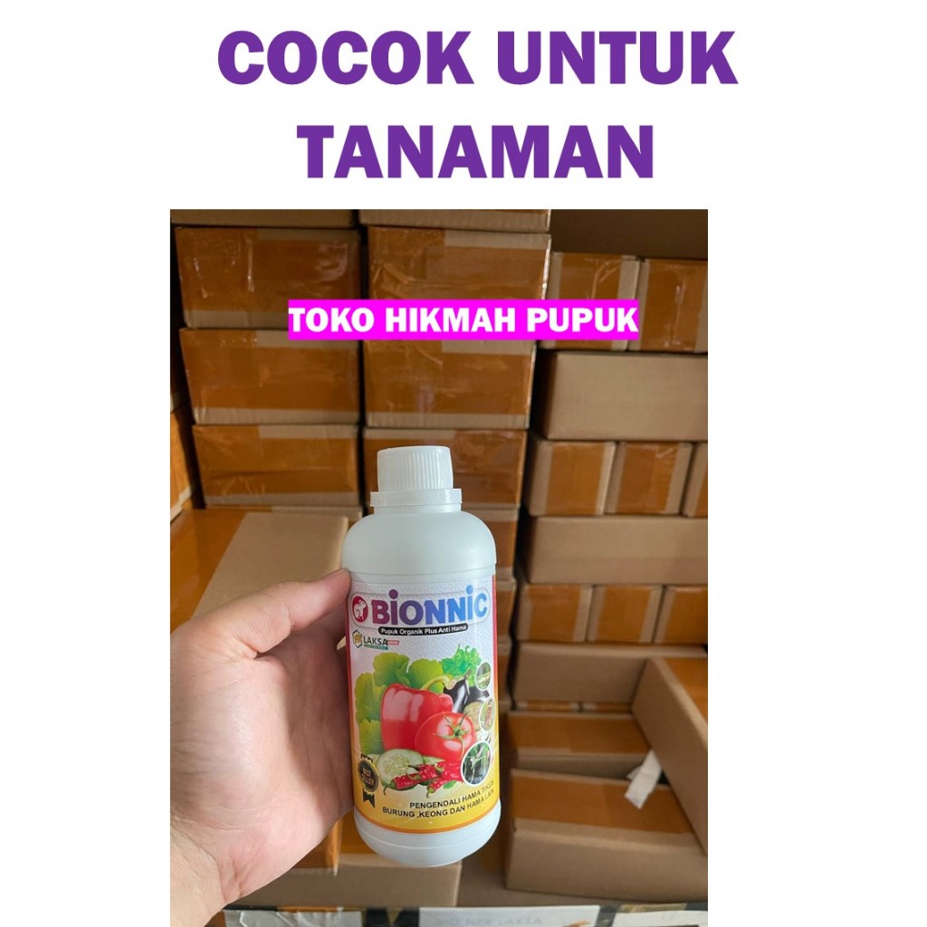Jual BIONNIC isi 500 ml Mengusir Hama Tikus Pada Timun Pupuk anti Hama ...