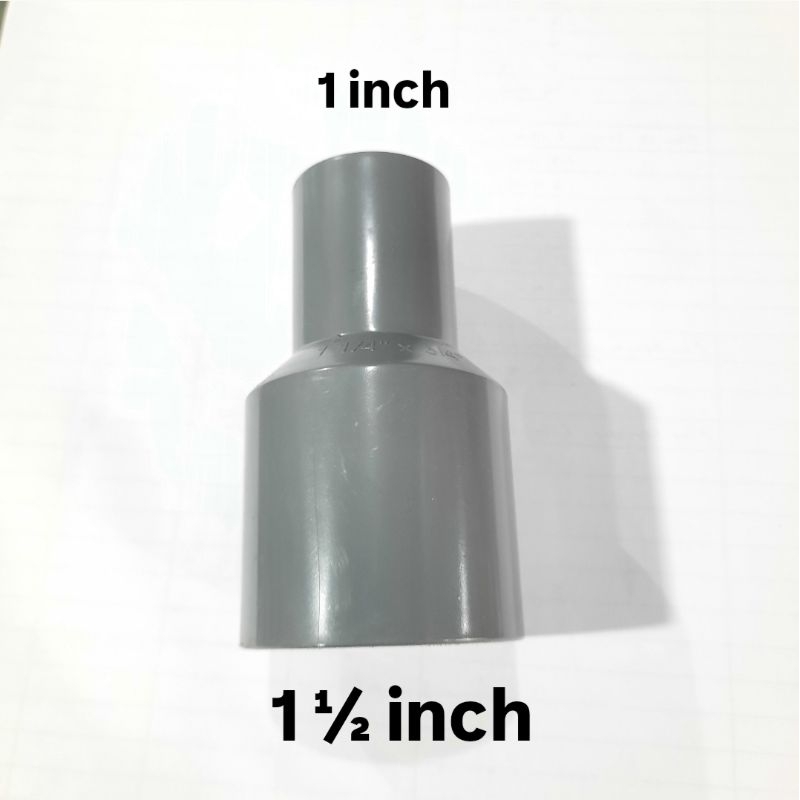 Jual Sambungan Pipa PVC Turunan 1 ½" x 1" AW merk Power / Turunan 1 1/2 ke 1 inch / Reducer AW ...
