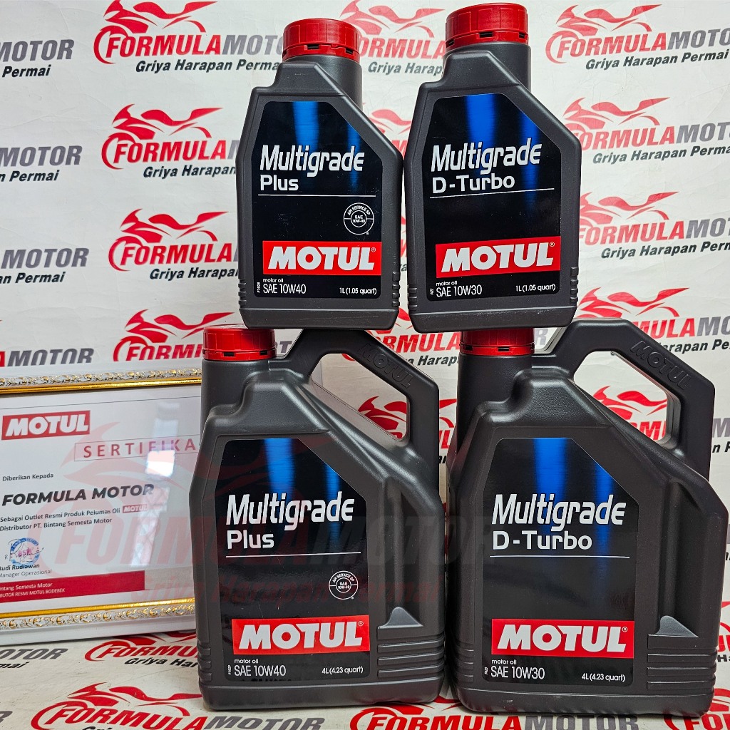 Jual [Oli Mobil] Motul Multigrade Plus/Turbo All Type (Original Resmi ...