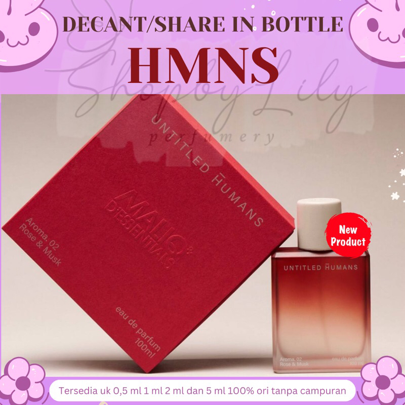 Jual [DECANT/SHARE] HMNS EDP - Untitled Humans Aroma 02 | Essence of ...