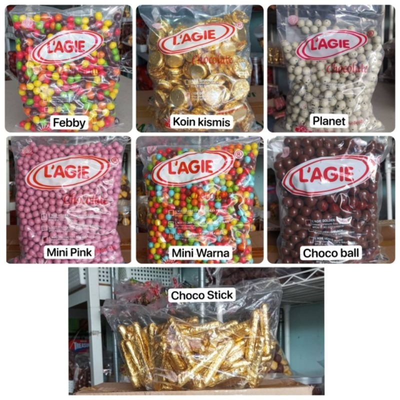 Jual Lagie || Kemasan 1000 Gram || Cokelat L'Agie | Shopee Indonesia