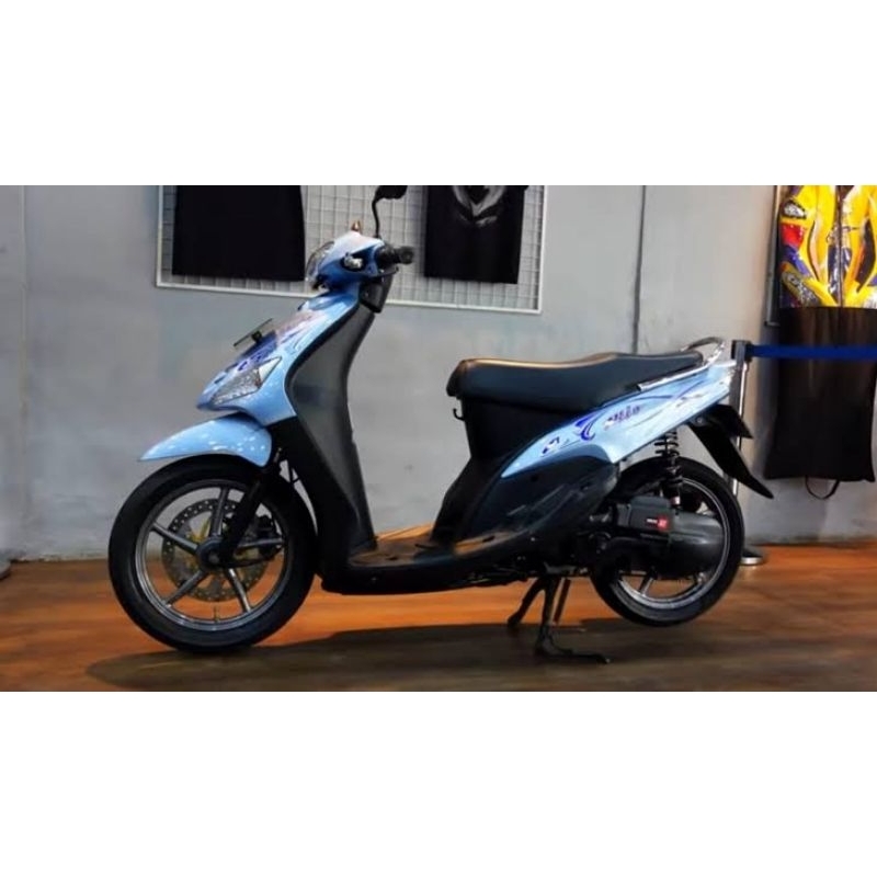 Jual Repaint Full Body Halus Yamaha Mio Sporty Warna Custom Dolphin ...