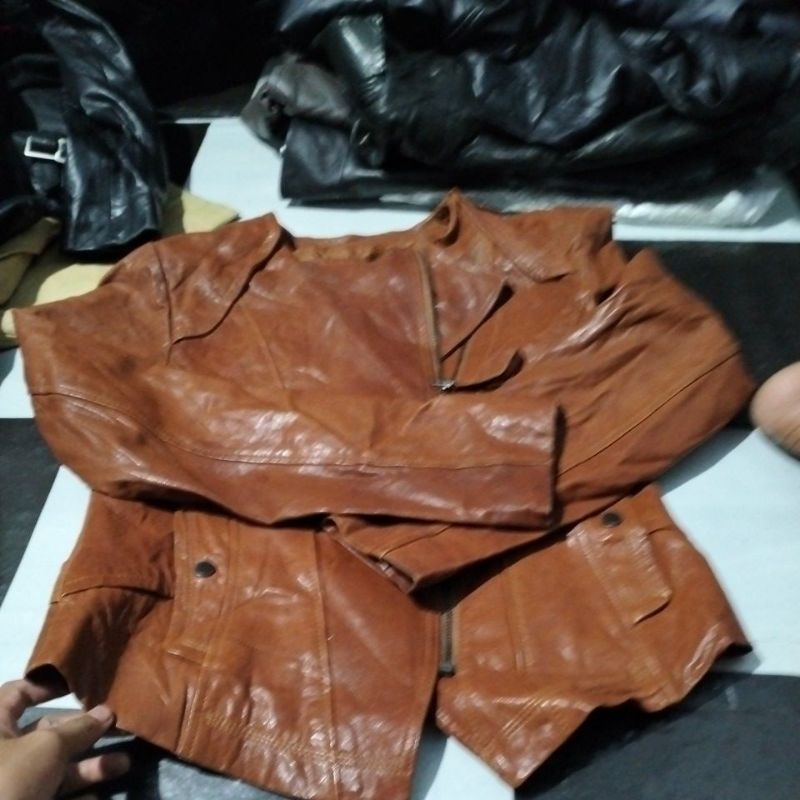 Jual jaket kulit domba istimewa | Shopee Indonesia